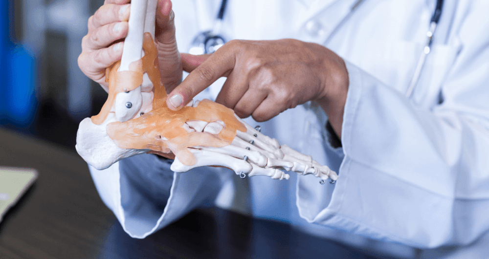 Infiltration du genou : déroulé